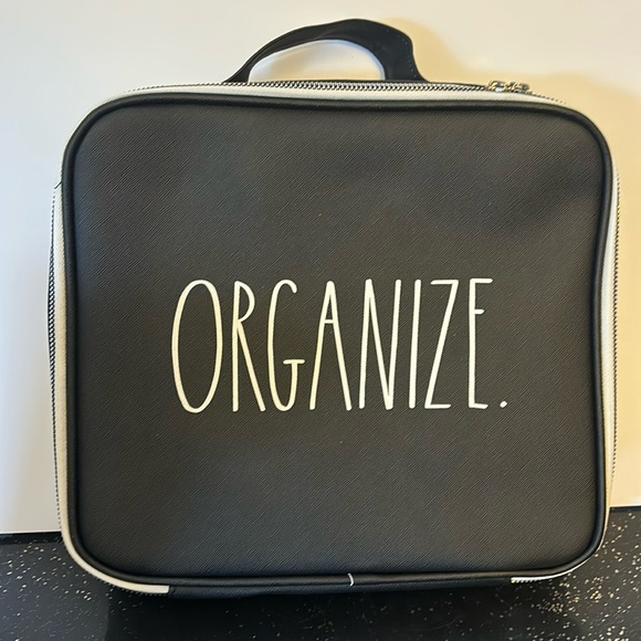 Rae Dunn | Bags | Rae Dunn Cosmetics Case Black In Color | Poshmark